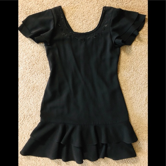 CDC | Dresses | Cdc Caren Desiree Company Dress 6 Embroidered Beaded ...